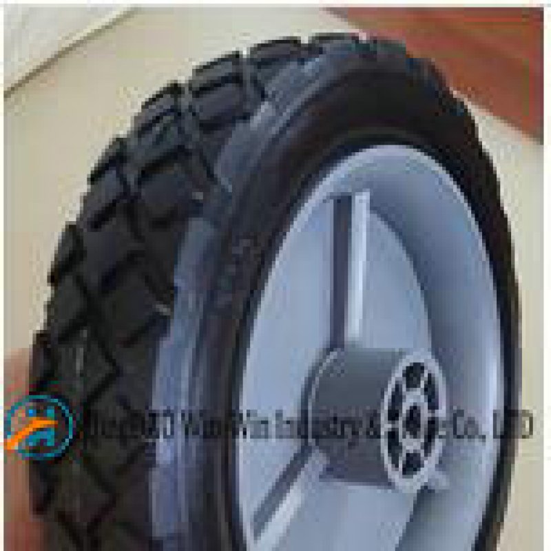 7 Inch Solid PU Foam Wheels for Folding Wagon Carts